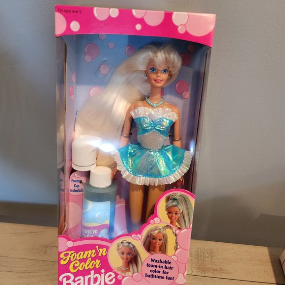 Barbie | Toys | Vintage 995 Foam N Color Barbie Nib | Poshmark